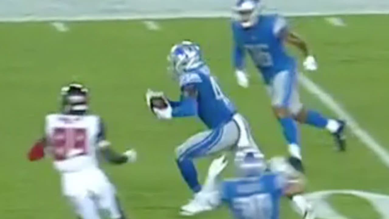 Trey Walker seals the Detroit Lions victory with an interception