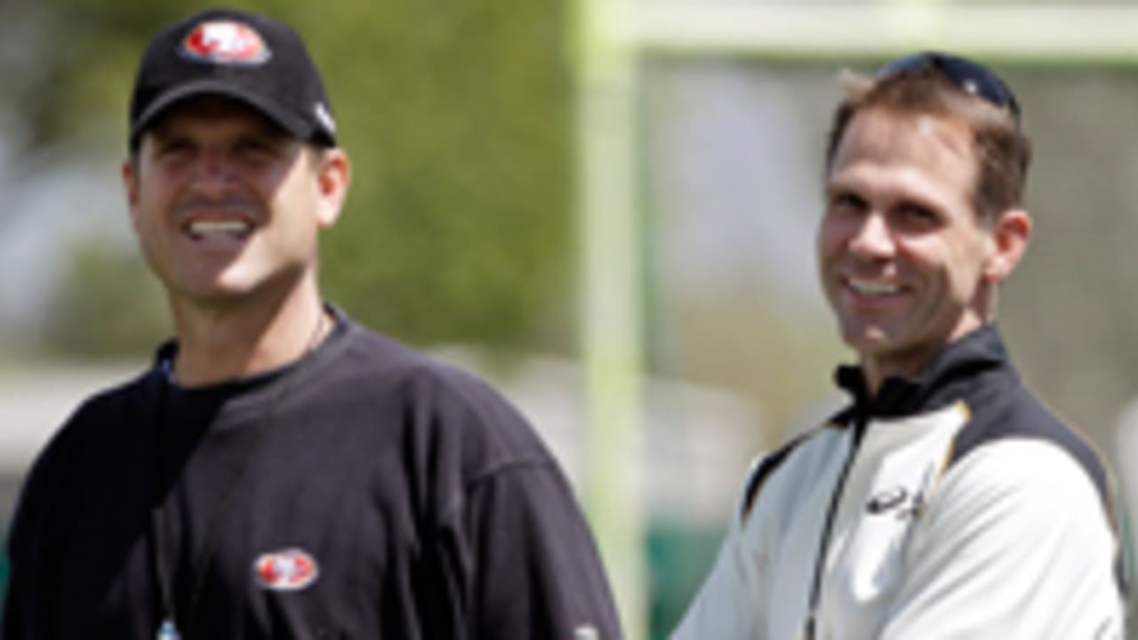GM: Perceived tension with Jim Harbaugh 'overblown'