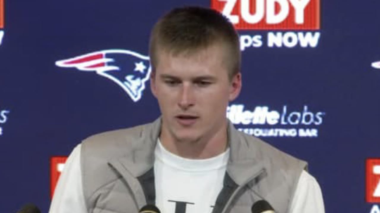 New England Patriots quarterback Bailey Zappe reflects on Week 7 loss ...