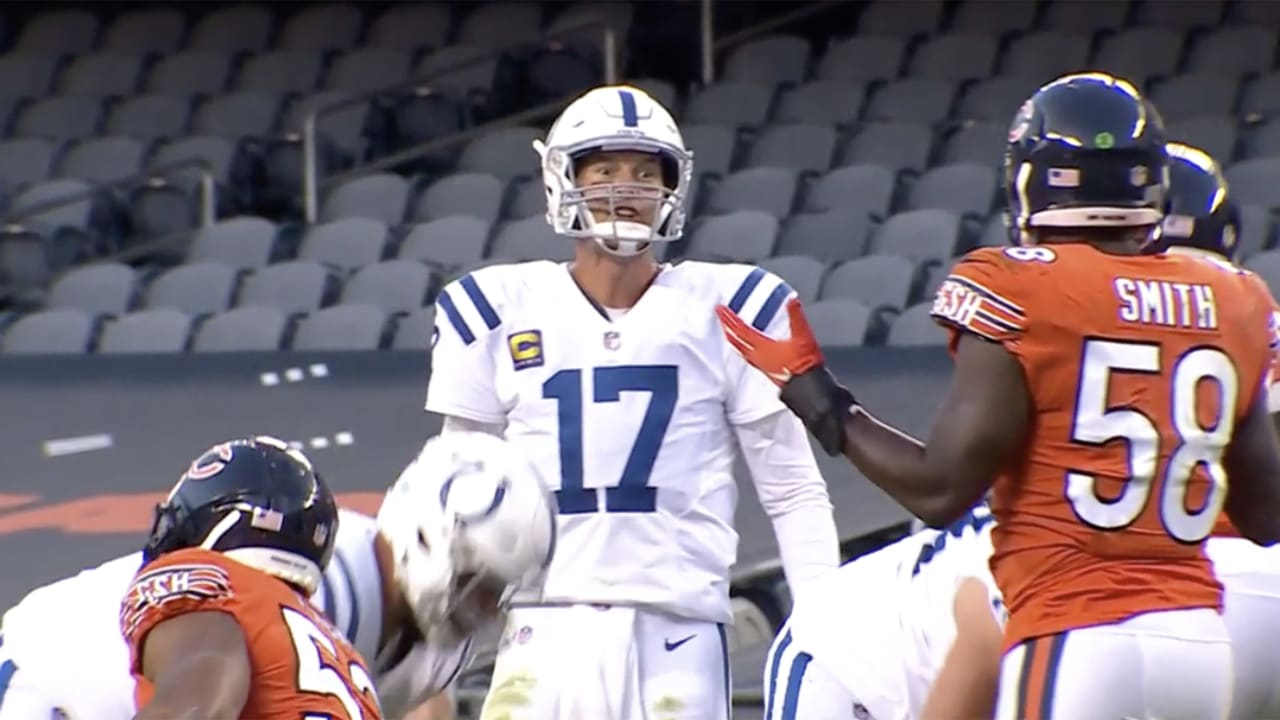 Indianapolis Colts quarterback Philip Rivers talks trash with Chicago ...