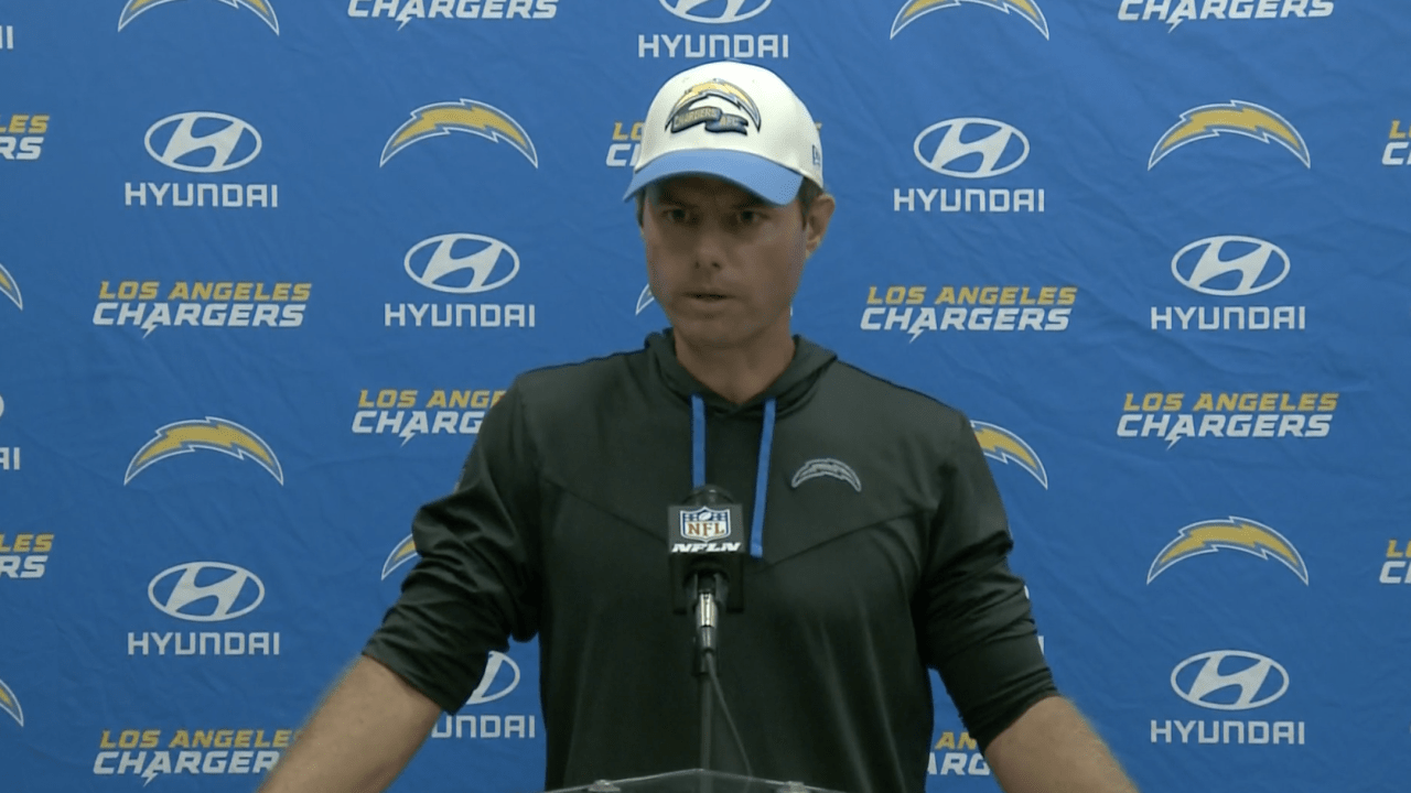 Los Angeles Chargers head coach Brandon Staley explains why he went for ...