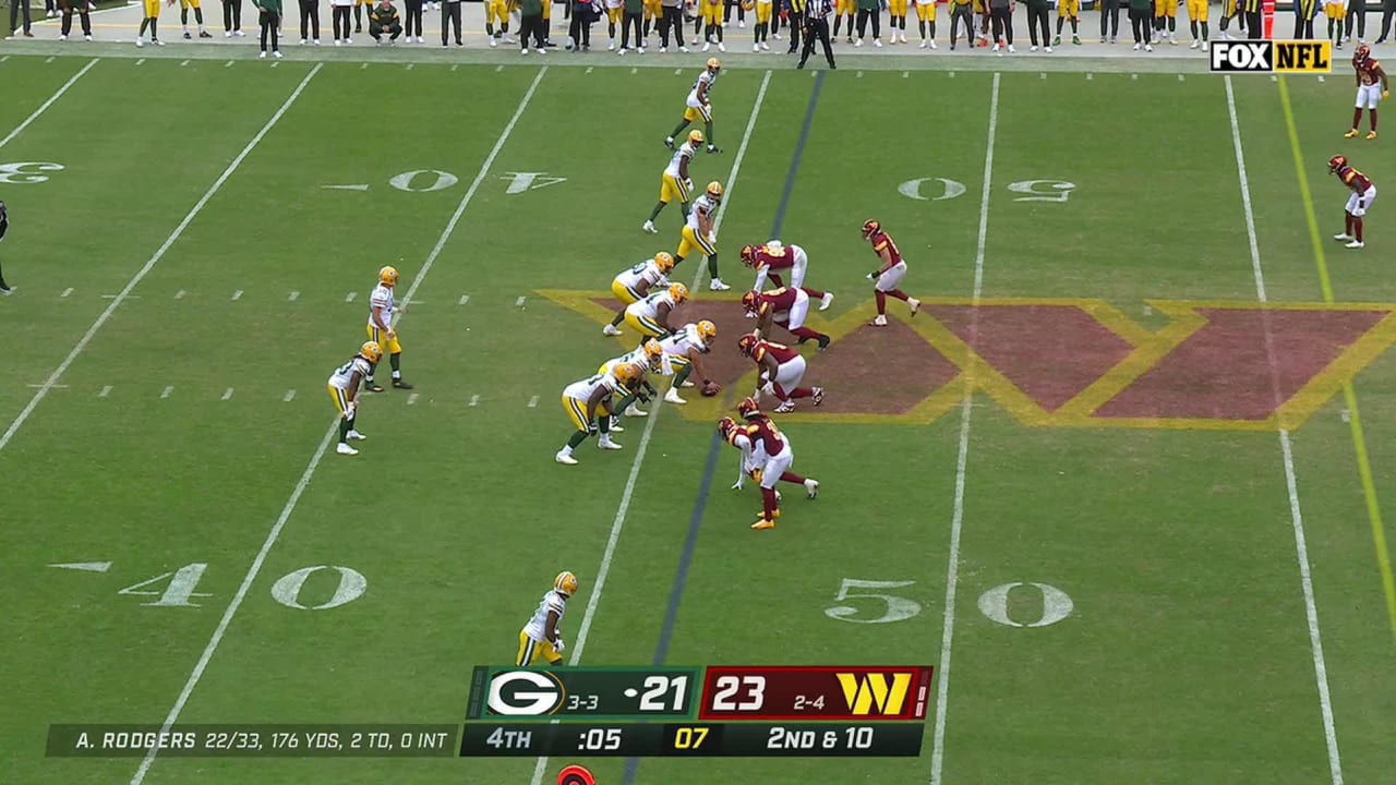 Green Bay Packers' lateral-infused final play ends with quarterback ...