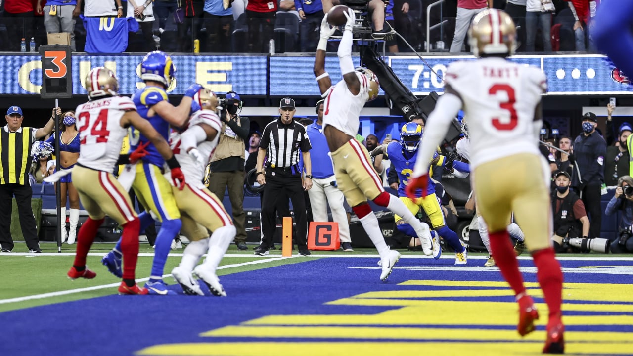 San Francisco 49ers safety Jimmie Ward locates deflected pass for red ...
