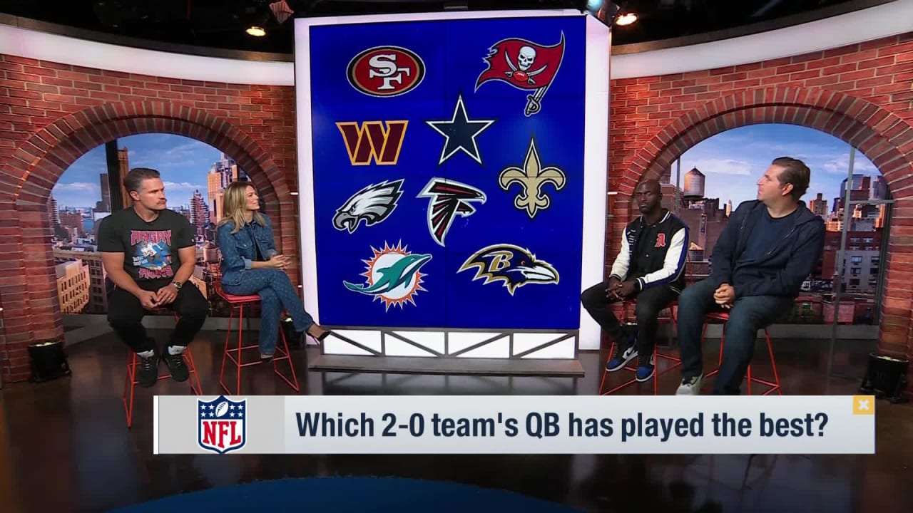 Which undefeated team's quarterback has played the best? | 'GMFB'
