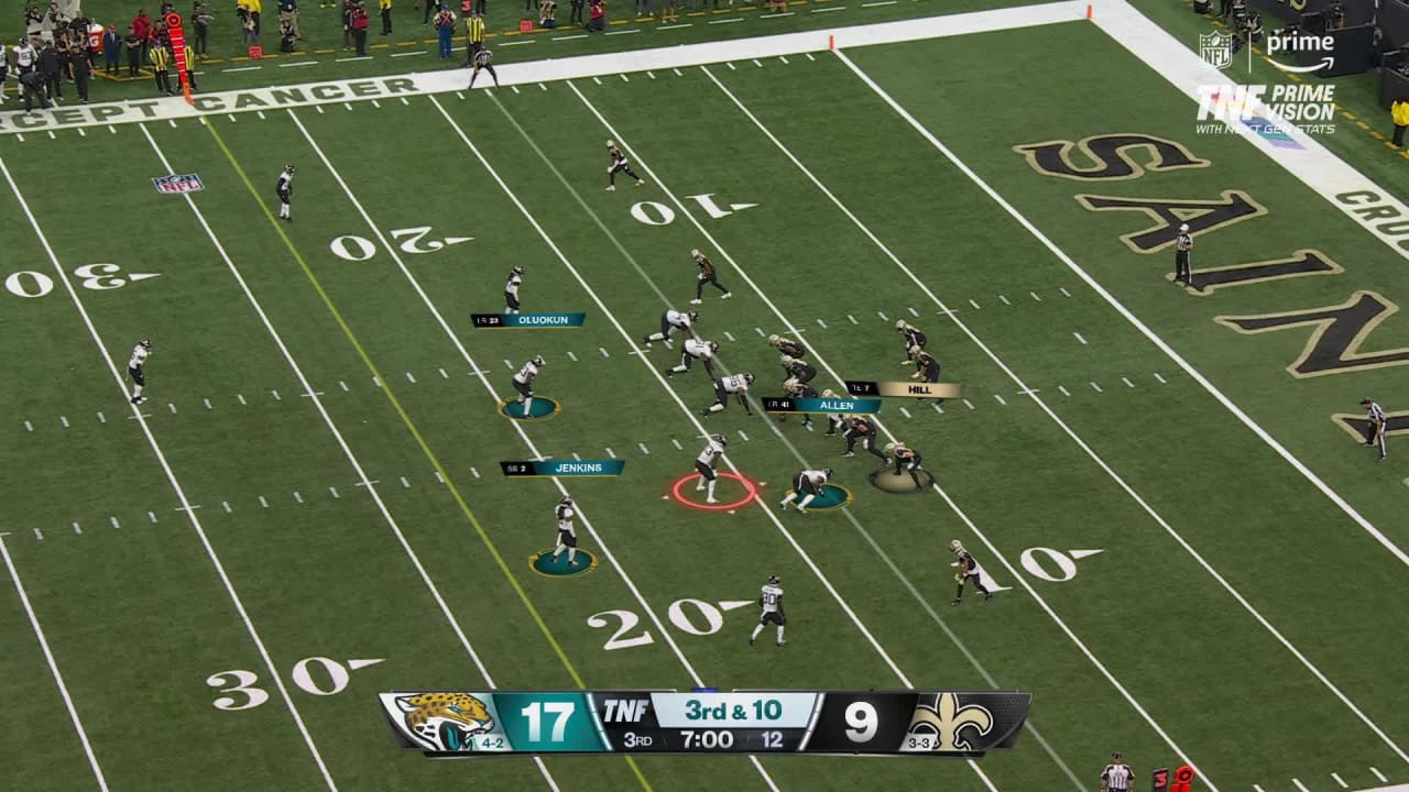 Next Gen Stats: Jacksonville Jaguars linebacker Foye Oluokun weaves ...