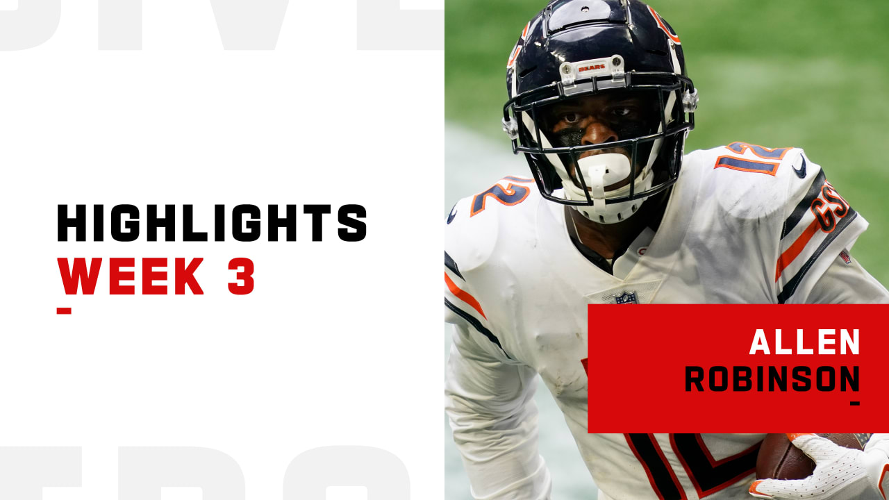 Every catch from Chicago Bears wide receiver Allen Robinson's 123-yard ...