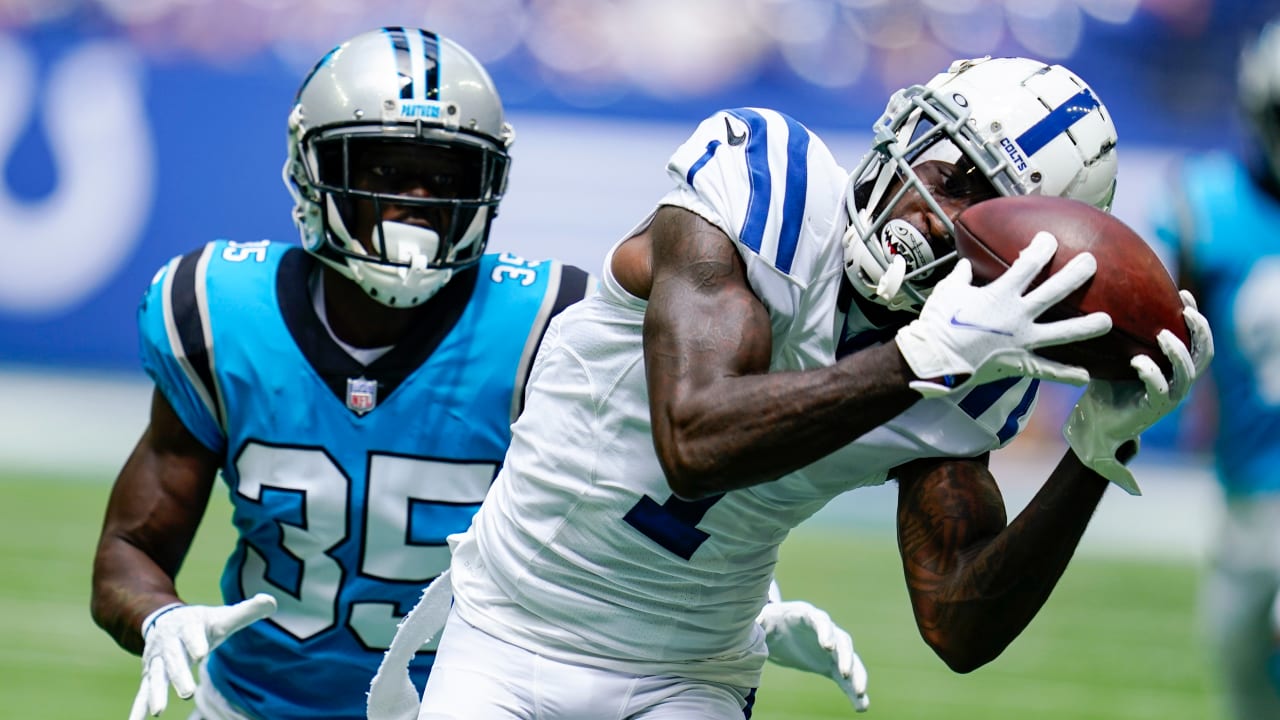 Indianapolis Colts quarterback Jacob Eason drops downfield DIME in the ...