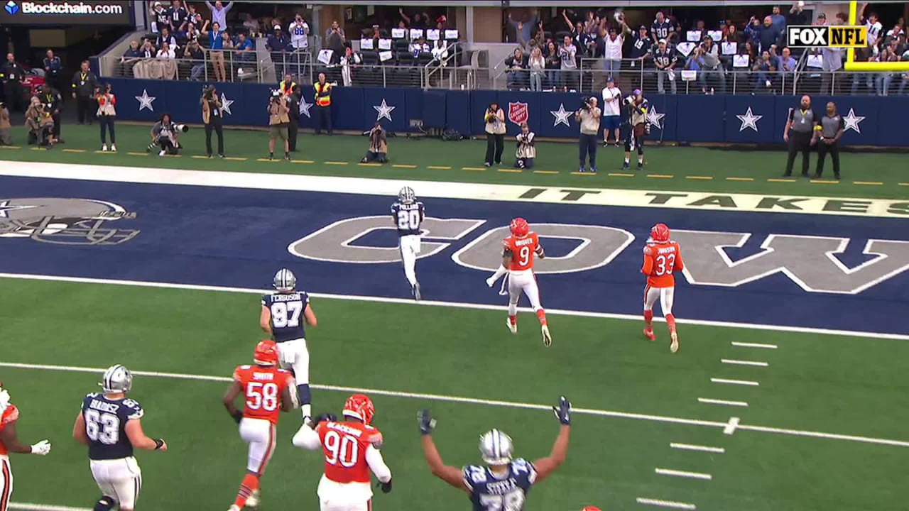 Dallas Cowboys running back Tony Pollard's wicked juke sparks 18-yard ...