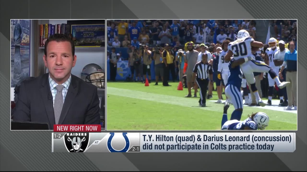 Latest update on T.Y. Hilton, Darius Leonard injuries