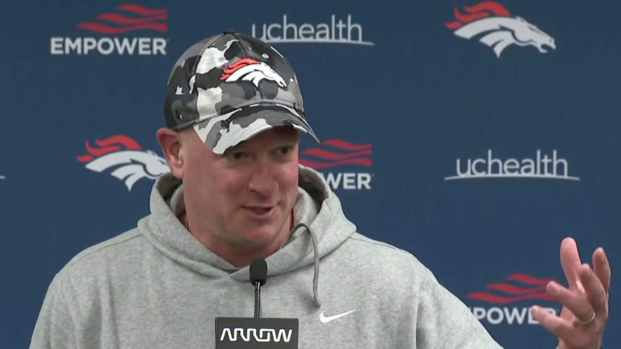 Denver Broncos head coach Nathaniel Hackett on decision to kick 64-yard ...