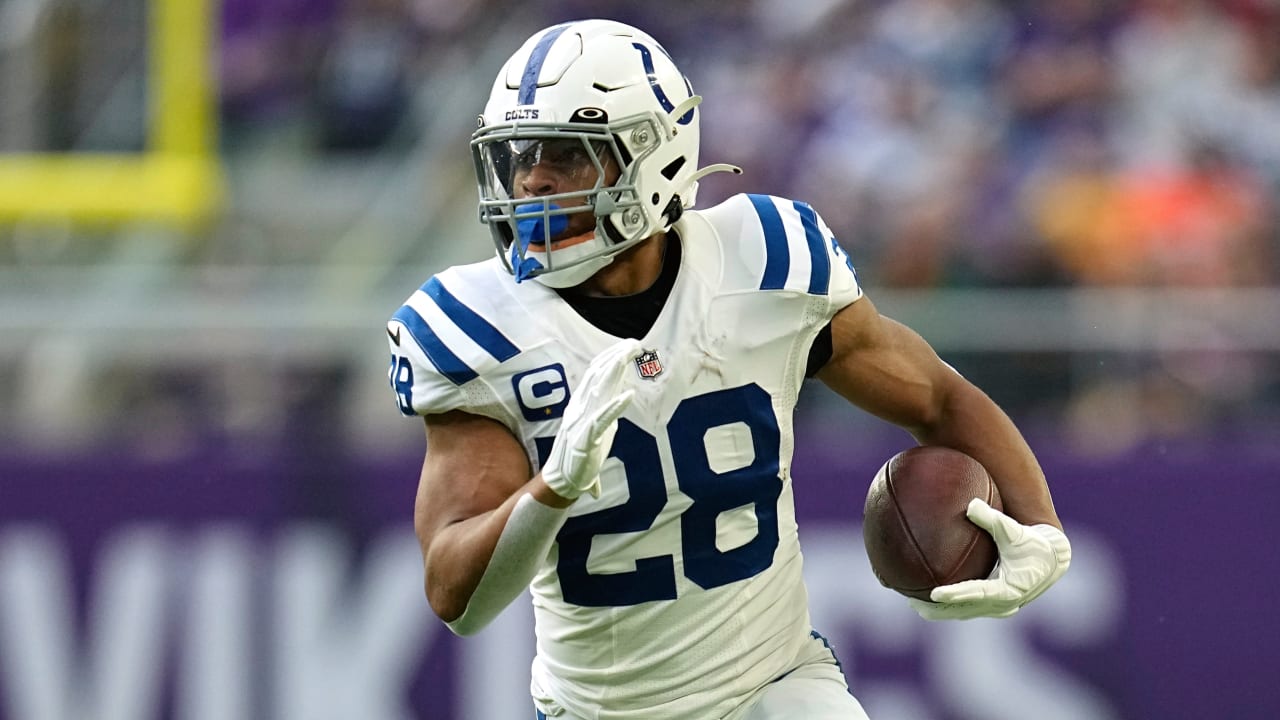 Colts RB Jonathan Taylor has high ankle sprain, unlikely to play again ...