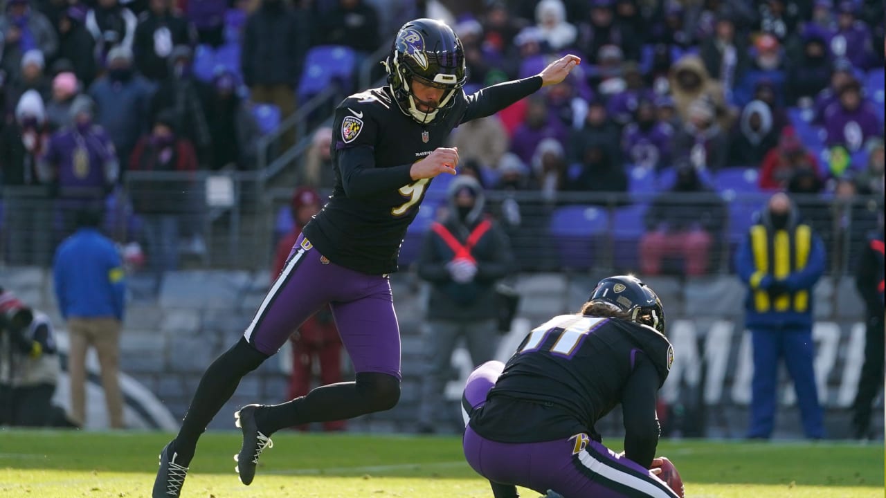 Baltimore Ravens kicker Justin Tucker drills third FG to extend Ravens lead