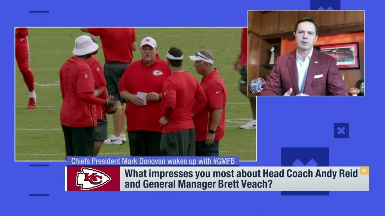Kansas City Chiefs President Mark Donovan discusses Chiefs, GEHA ...