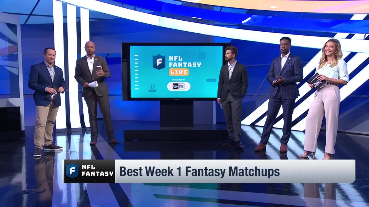 Best Week 1 matchups | 'NFL Fantasy Live'
