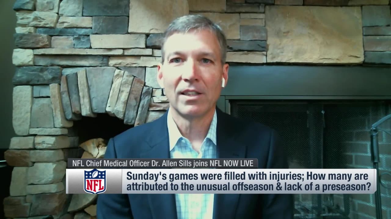 NFL chief medical officer Dr. Allen Sills discusses fines for violating ...