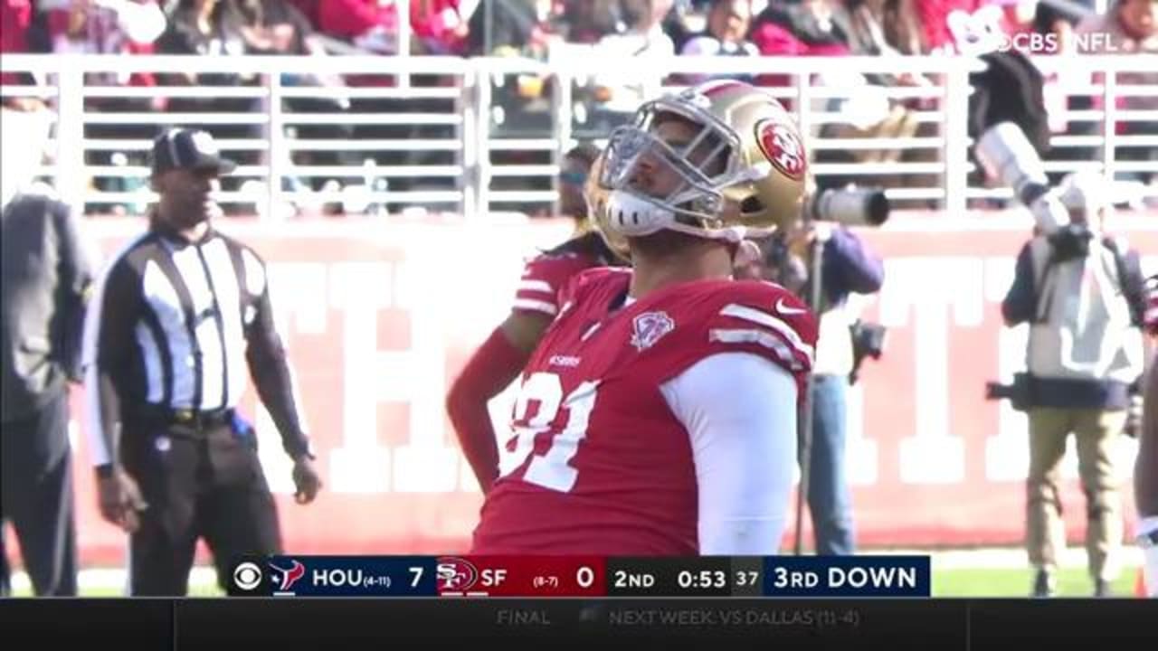 San Francisco 49ers defensive end Arik Armstead, linebacker Samson ...