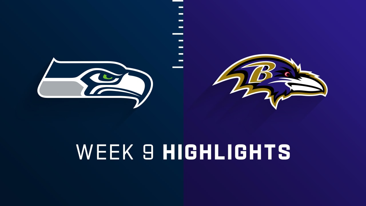 Seattle Seahawks vs. Baltimore Ravens highlights | Week 9