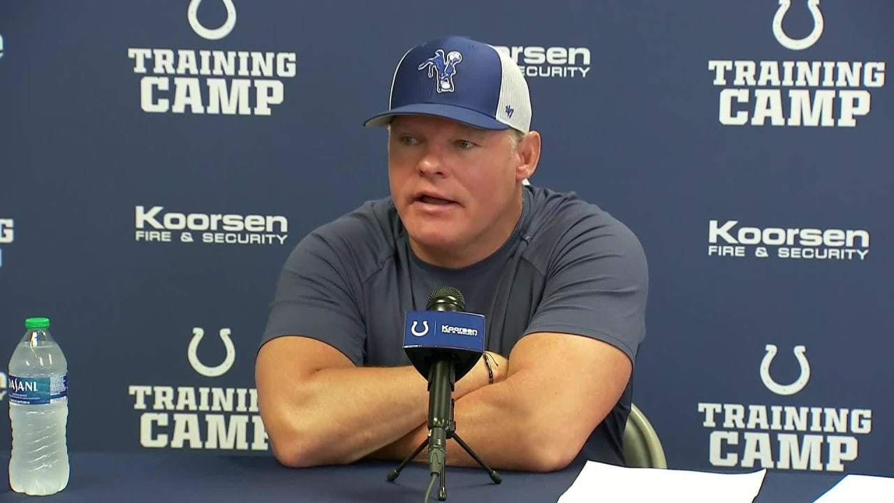 Indianapolis Colts GM Chris Ballard on signing a wide receiver to media ...