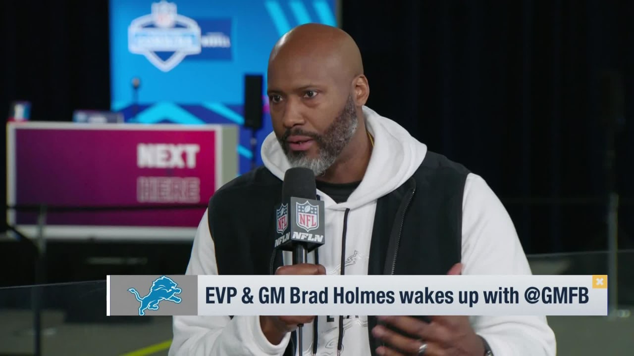 Detroit Lions EVP, GM Brad Holmes talks Lions '22 season, previews ...