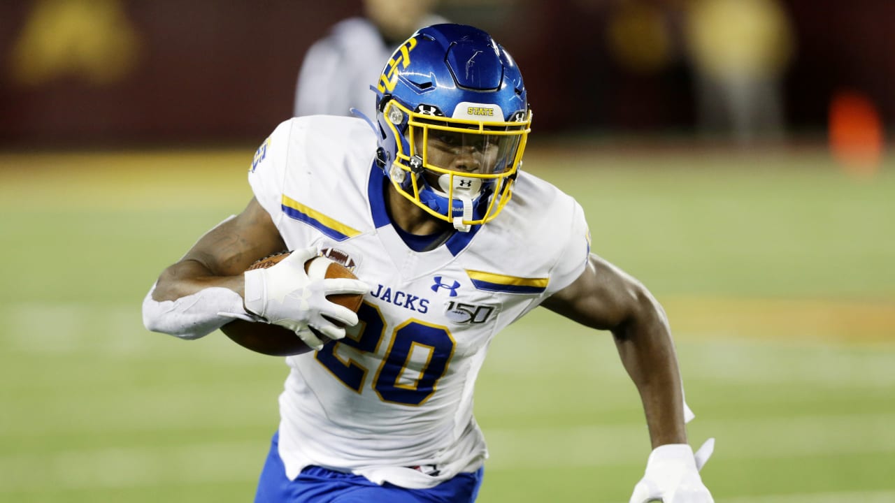 New England Patriots select South Dakota St. Jackrabbits running back ...