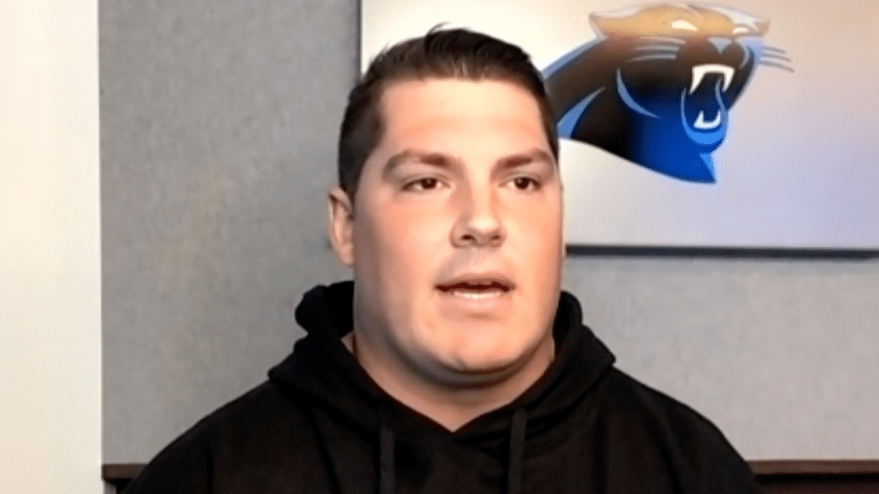 Carolina Panthers offensive guard Austin Corbett on Panthers mindset in ...