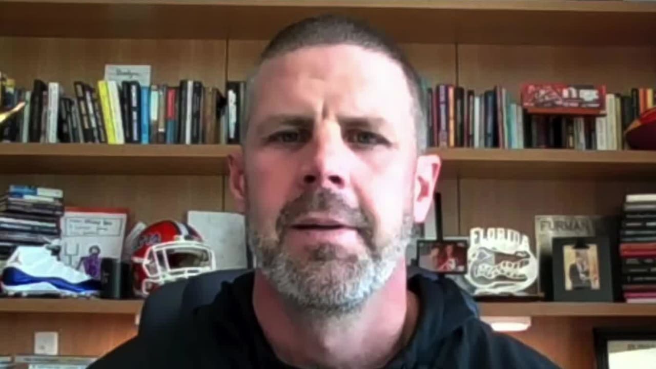 Florida head coach Billy Napier on the potentiality Anthony Richardson ...