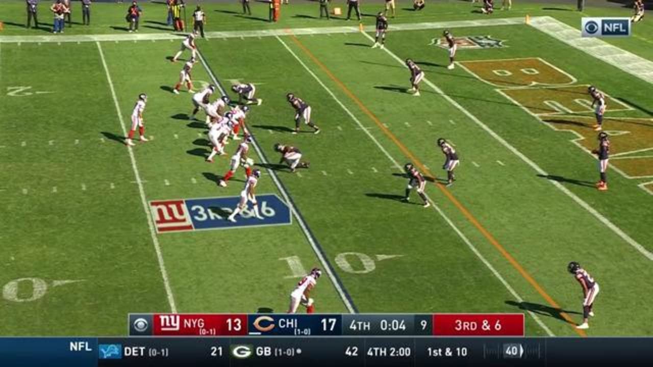 Chicago Bears safety Eddie Jackson comes up with CLUTCH pass breakup to ...