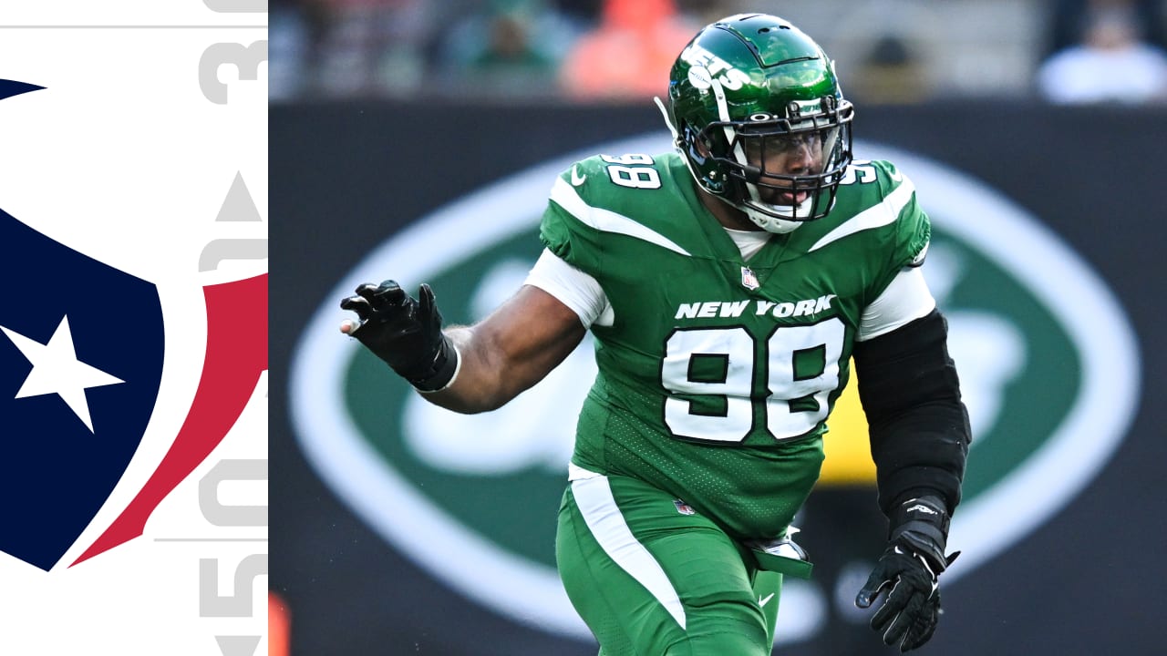 NFL Network's Mike Garafolo: Houston Texans adding ex-New York Jets defensive tackle Sheldon ...