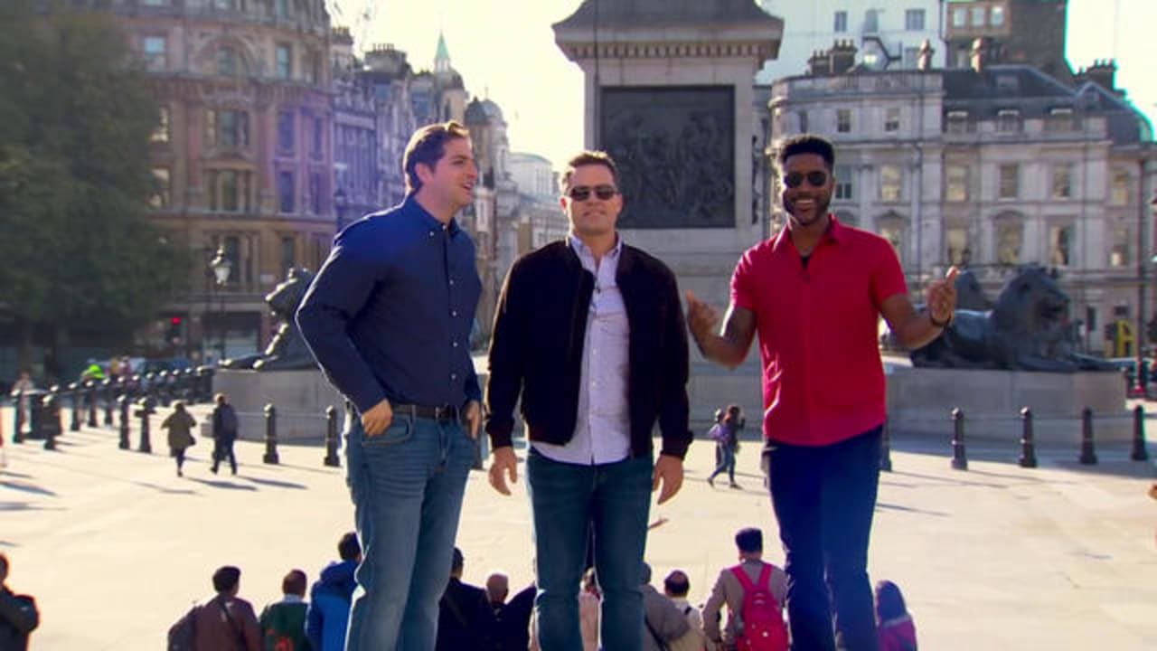 Good Morning Football meets British fans in Trafalgar Square