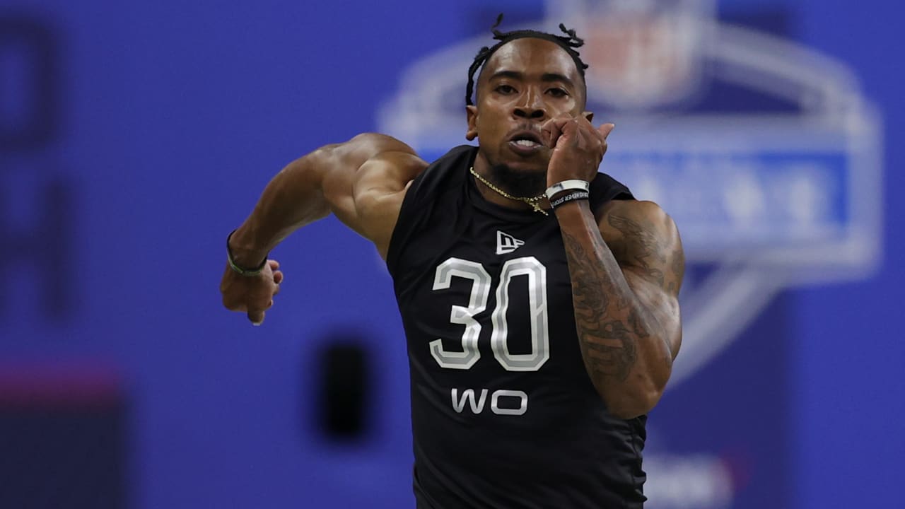 Wide receiver Braylon Sanders runs official 4.48-second 40-yard dash at ...
