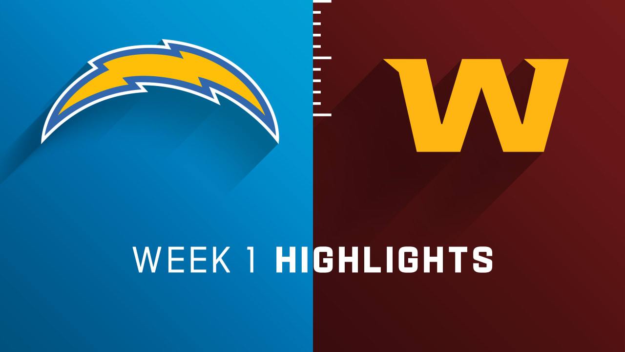 Los Angeles Chargers vs. Washington Football Team highlights | Week 1