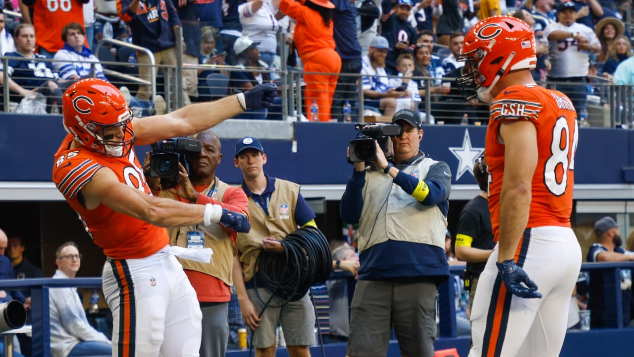 Chicago Bears tight end Cole Kmet scores first TD since 2020 Chicago Bears tight end Cole Kmet scores first TD since 2020