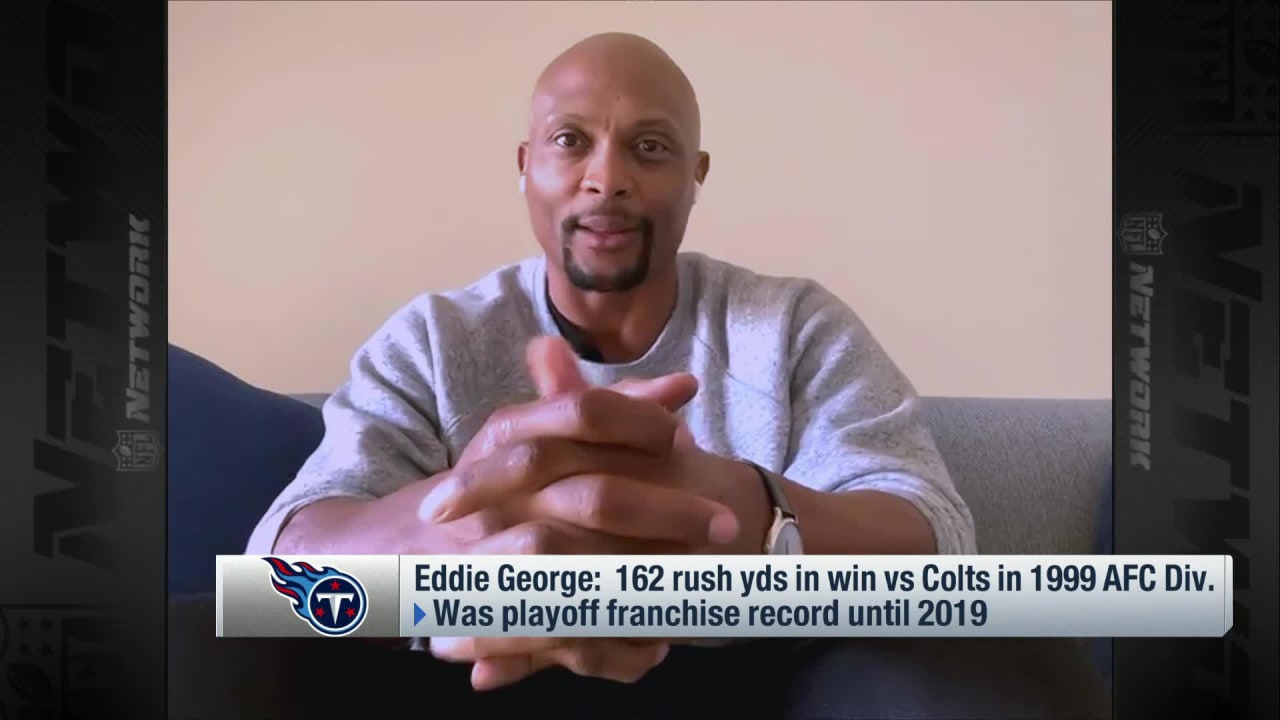 Former Tennessee Titans running back Eddie George reveals his most ...