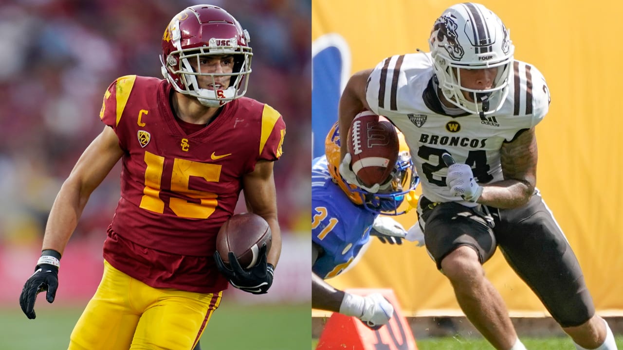 NFL Network's Gregg Rosenthal reveals his rankings for 2022 WR rookies