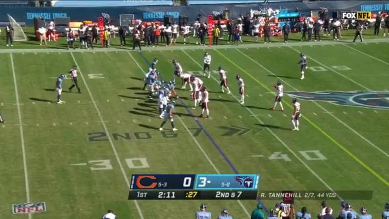Chicago Bears defensive end Mario Edwards Jr explodes off the edge for sack