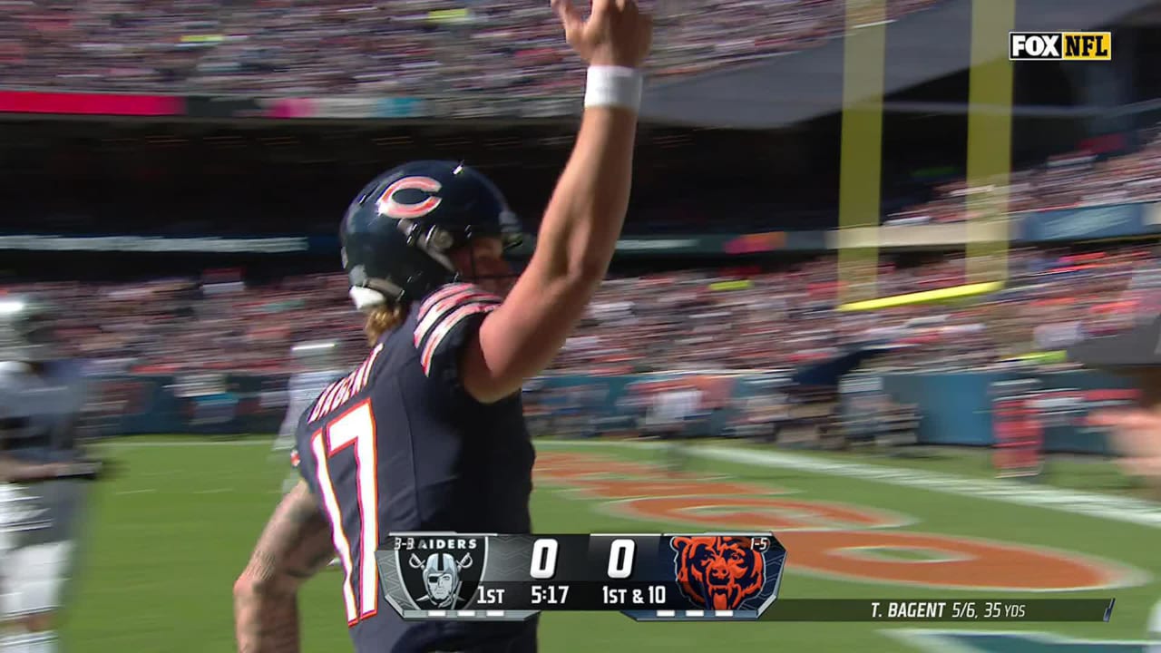 Chicago Bears rookie quarterback Tyson Bagent's best plays in first ...