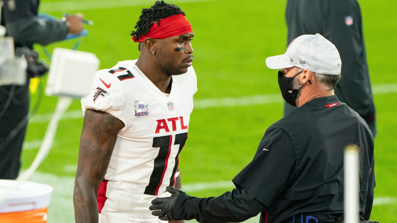 Atlanta Falcons wide receiver Julio Jones questionable Week 5 with ...