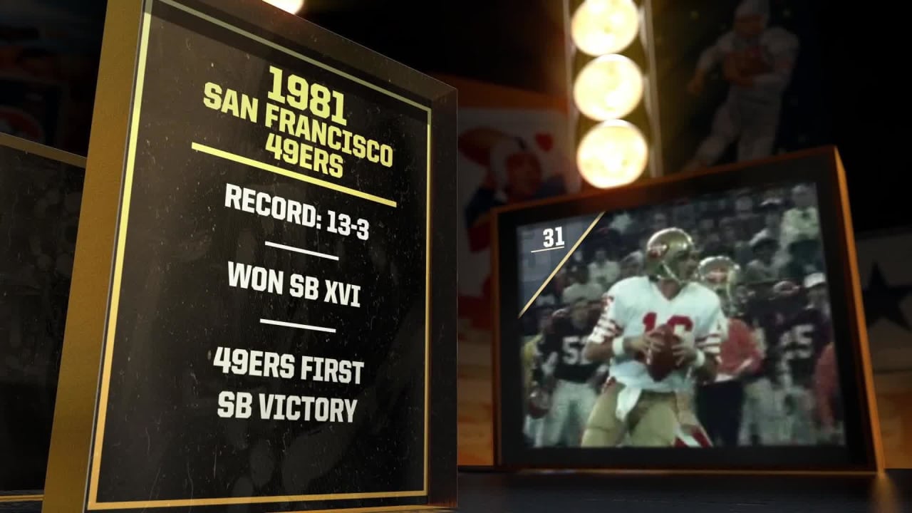 'NFL 100 Greatest' Teams, No. 31: 1981 San Francisco 49ers