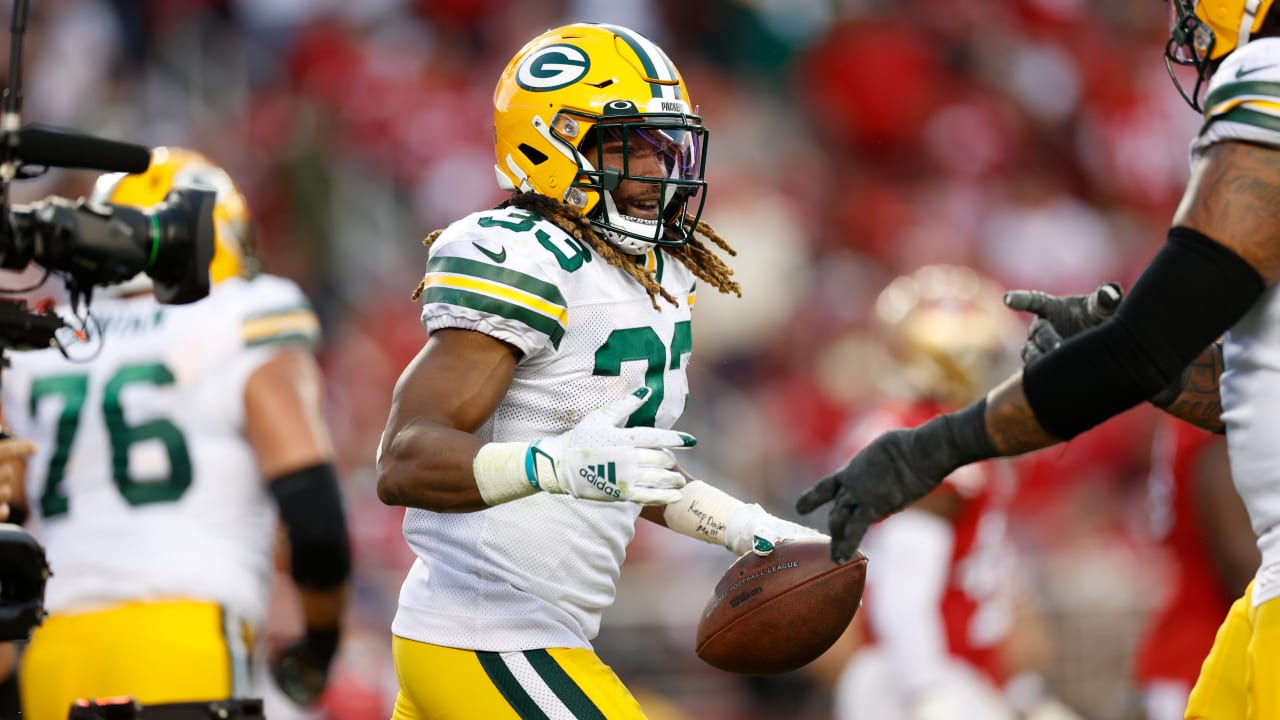 Green Bay Packers wide receiver Allen Lazard's key block on San ...