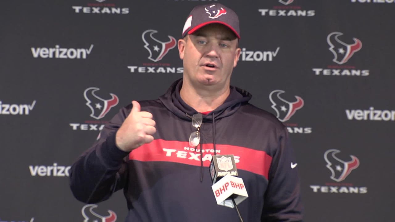 Houston Texans postgame press conference