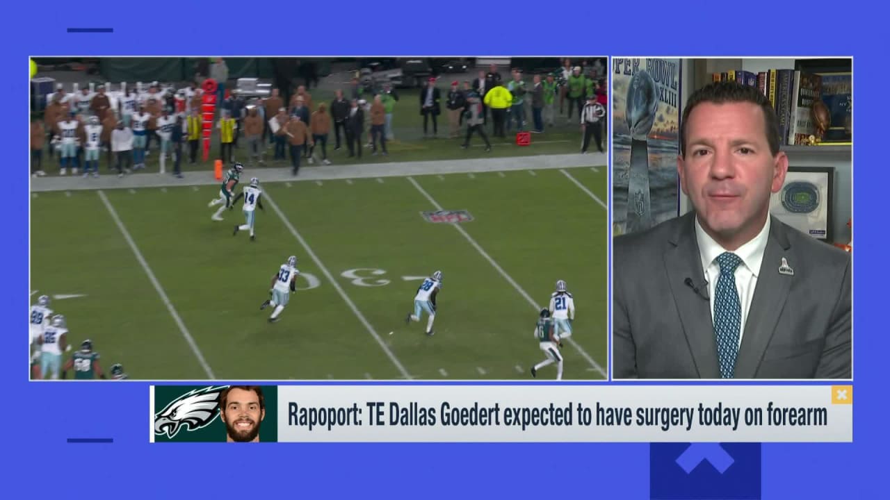 NFL Network Insider Ian Rapoport: Philadelphia Eagles tight end Dallas ...