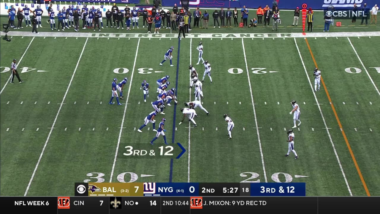 New York Giants wide receiver Wan'Dale Robinson makes first catch since ...