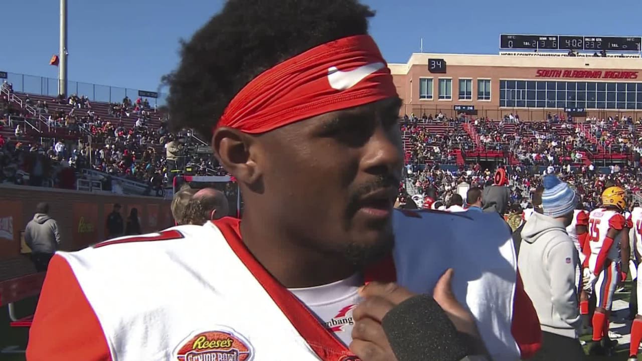 Liberty University Flames quarterback Malik Willis assesses Senior Bowl ...