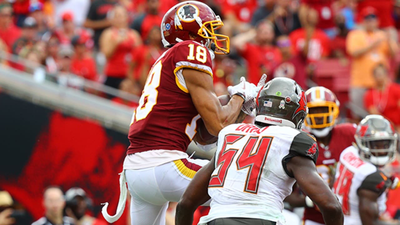 Josh Doctson RISES above two DBs for huge grab