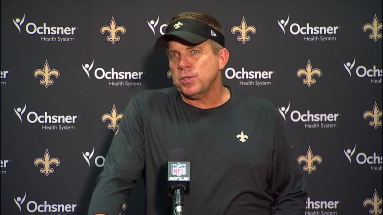 Saints postgame press conference