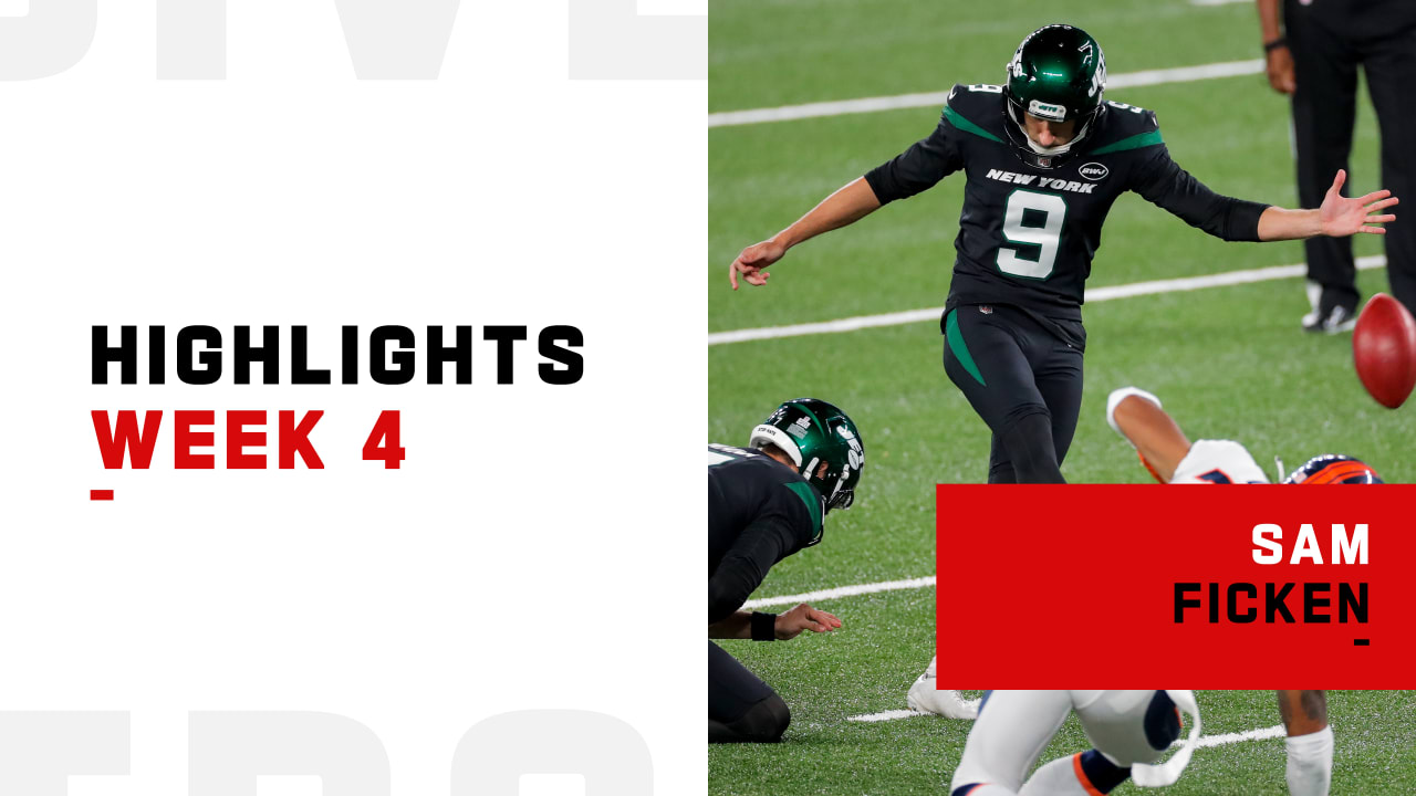 Every made field goal by New York Jets kicker Sam Ficken on 'Thursday ...