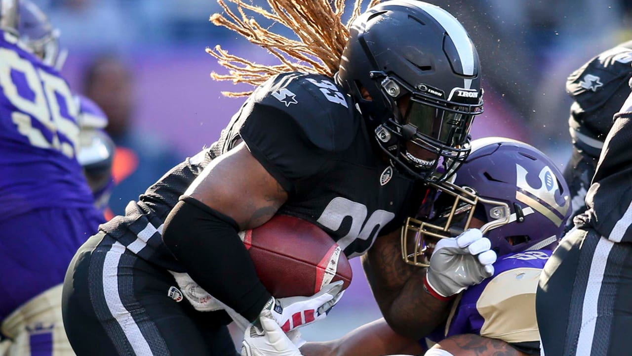 Trent Richardson, Iron run roughshod over Legends