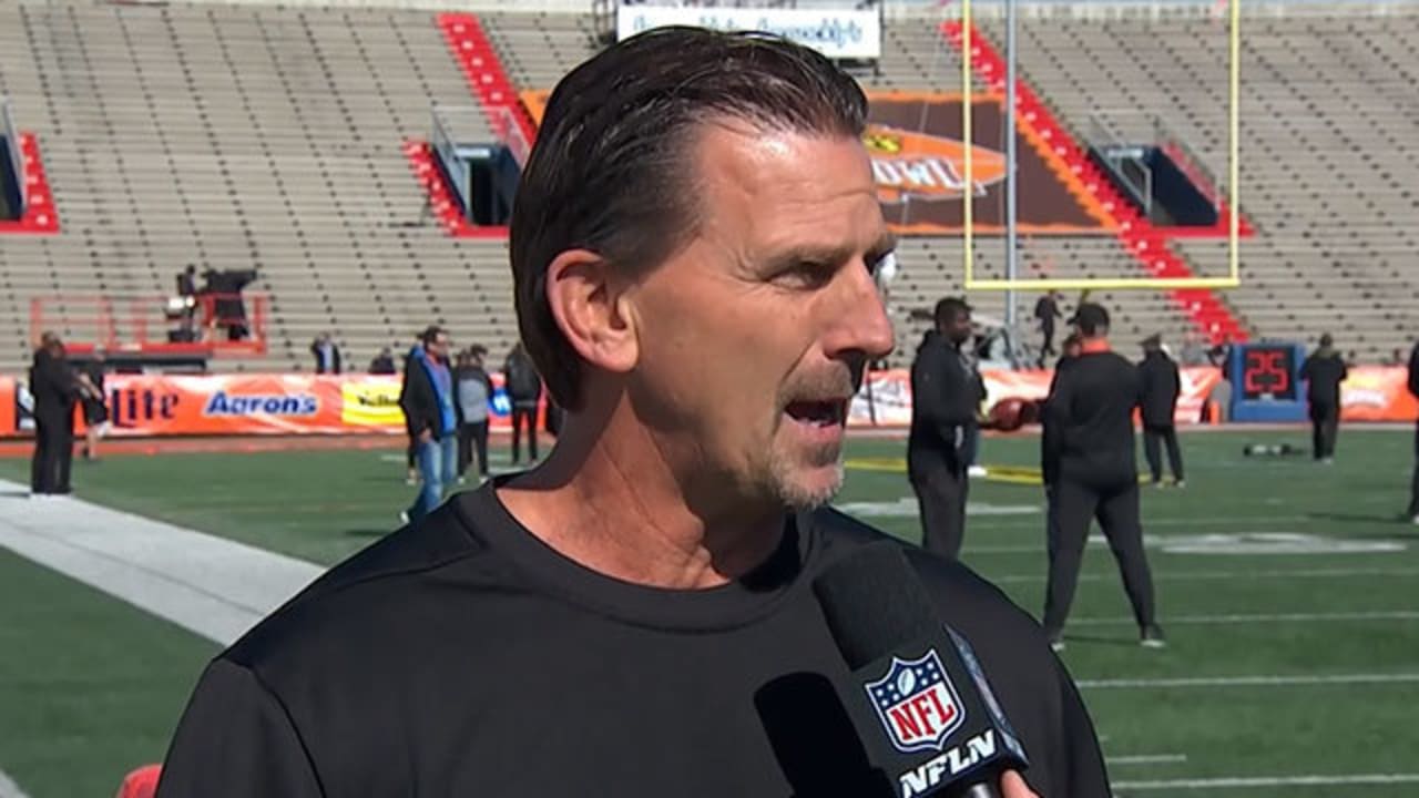 Oakland Raiders offensive coordinator Greg Olson discusses offensive ...