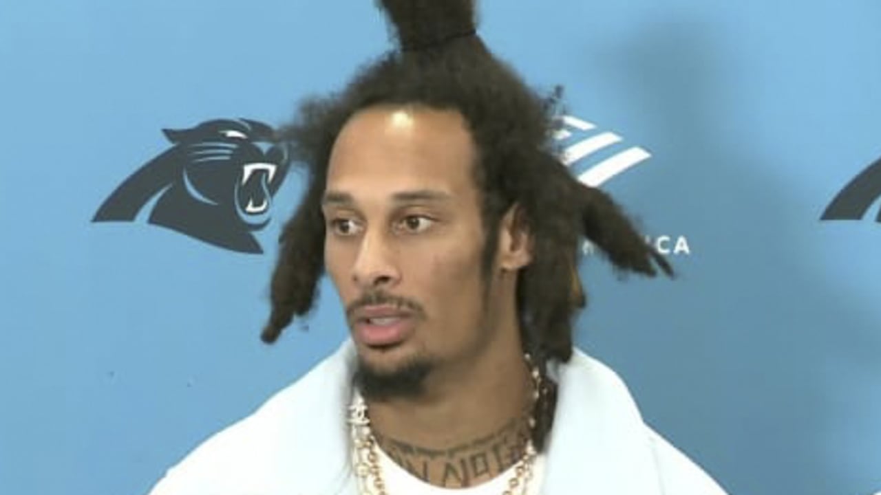 Carolina Panthers wide receiver Robbie Anderson on being removed from ...