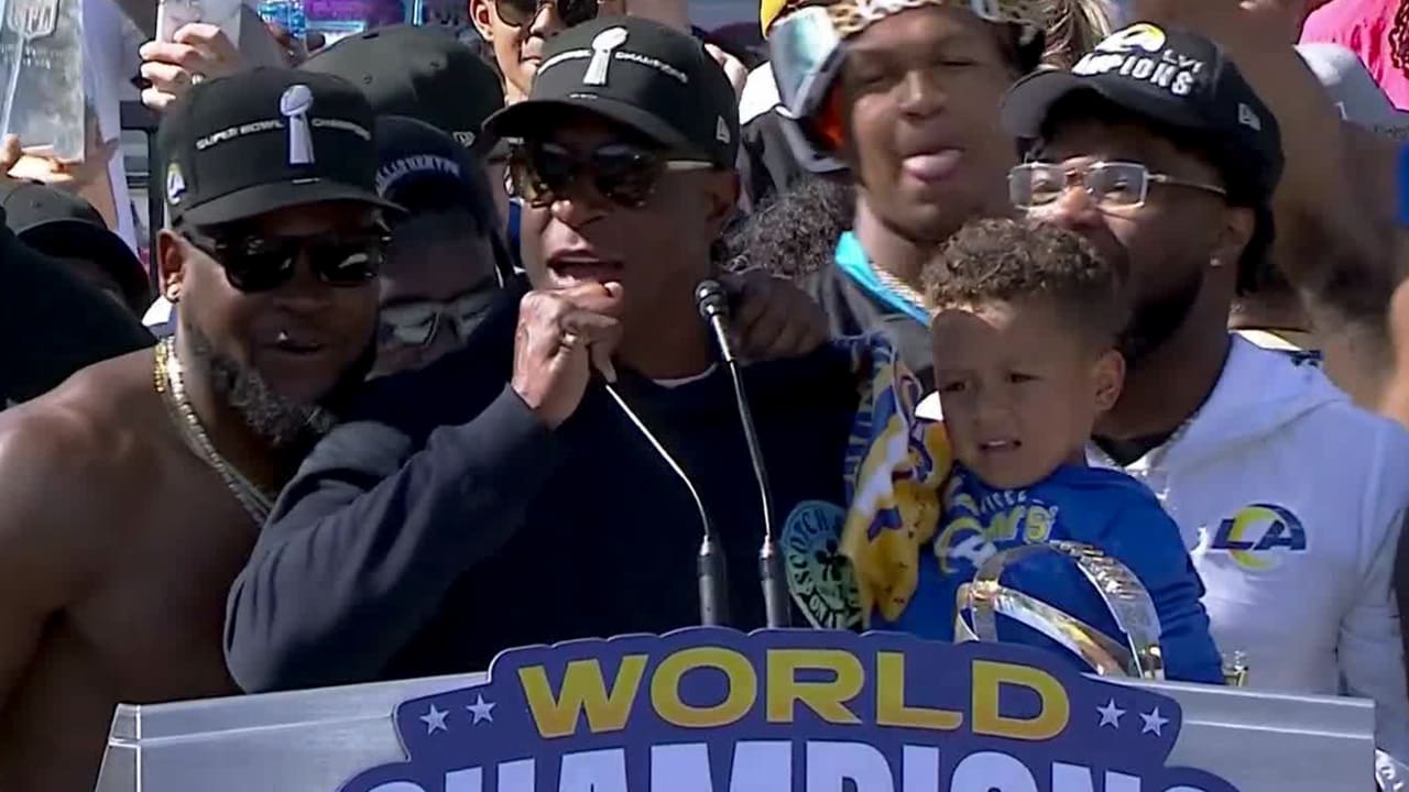 Los Angeles Rams defensive coordinator Raheem Morris shares what Super ...